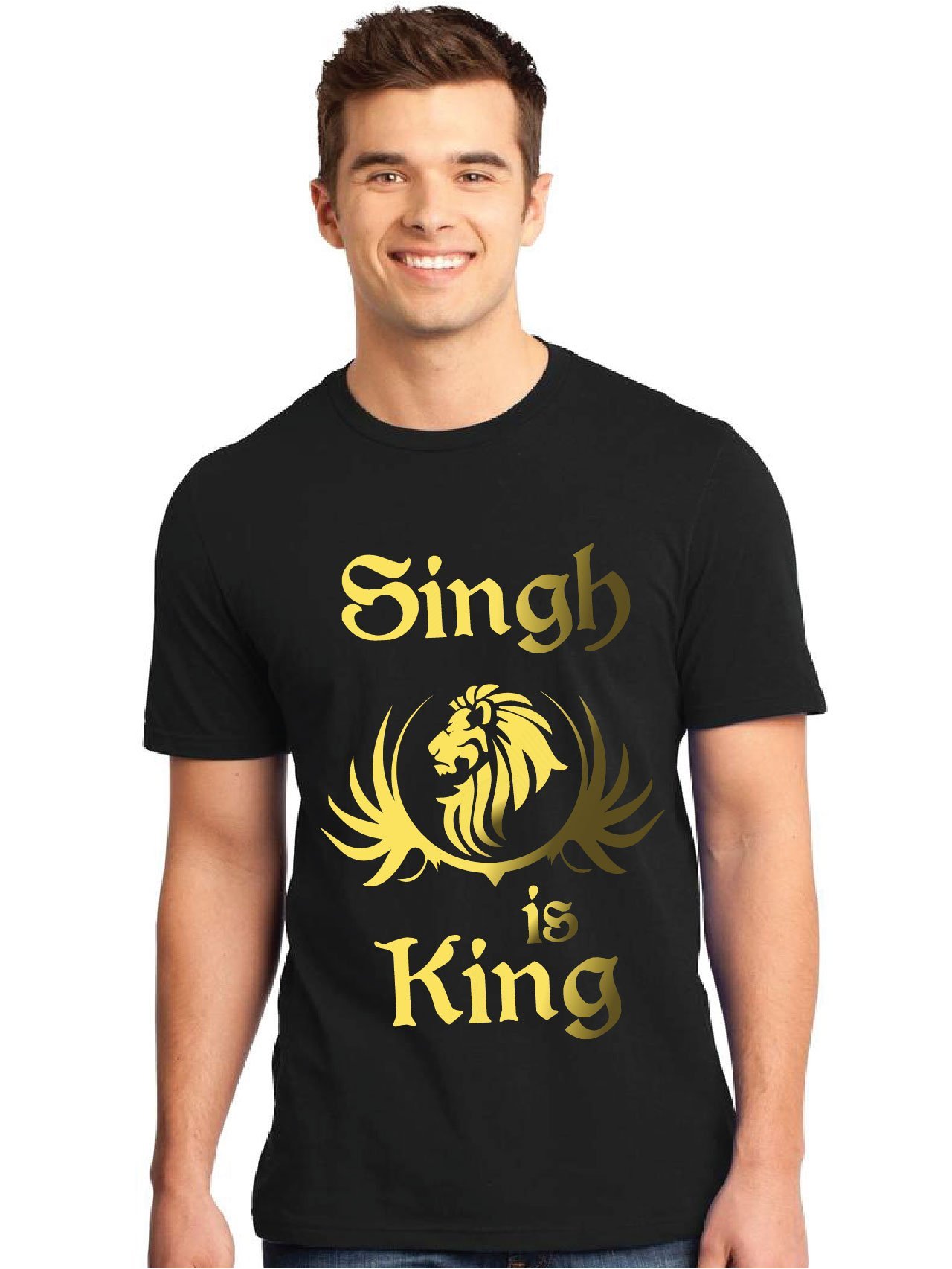 Singh is King T-shirt - NEKAVO